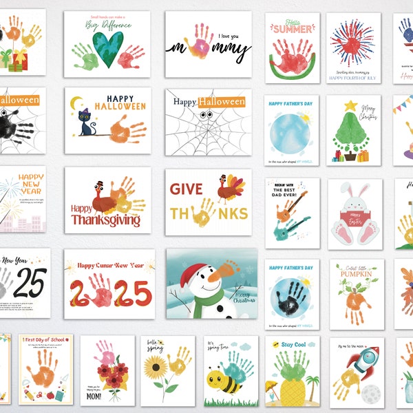 Footprint Holiday Craft - Etsy