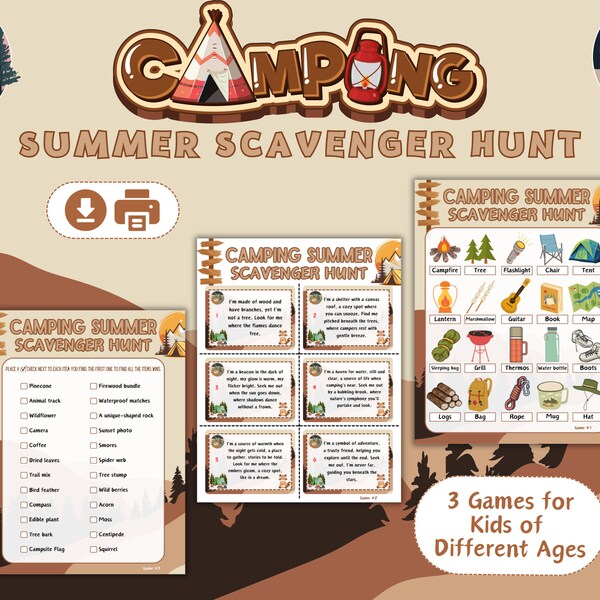 Outdoor Treasure Hunt - Etsy