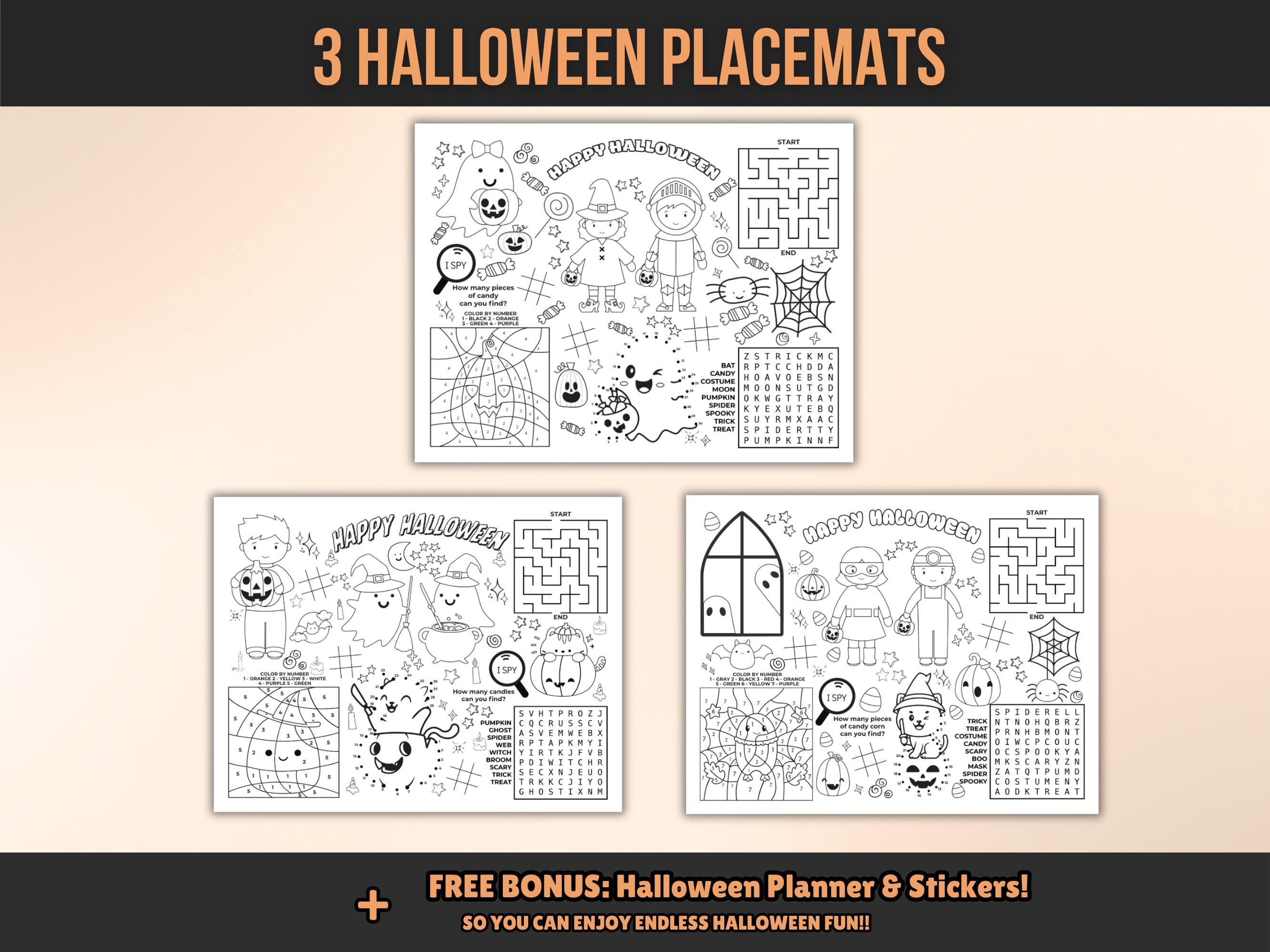 Ultimate Halloween Printable Bundle, Crafts and Activities, Scavenger ...