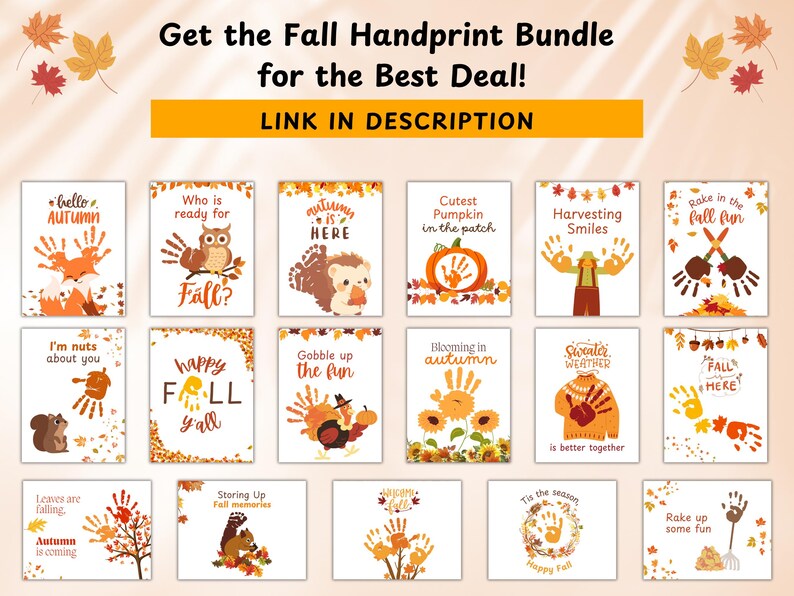 Fall Footprint Art, Squirrel Handprint Craft, Printable Autumn Craft ...