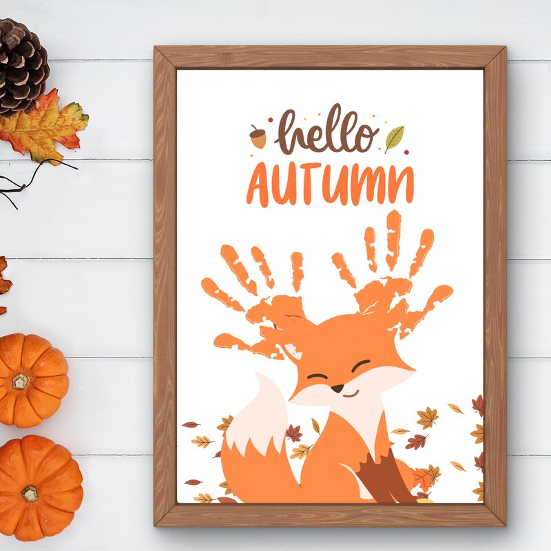 Handprint Art - Etsy