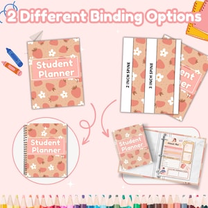Student Planner for Young Kids, Student Notebook Binder, Reading List ...