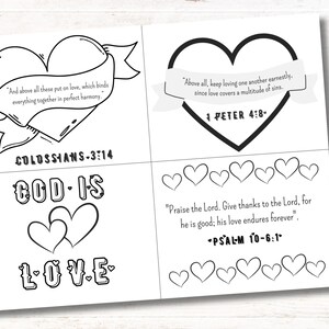 Bible Verse Coloring Pages, Lord's Prayer Coloring Book Craft, Kids ...