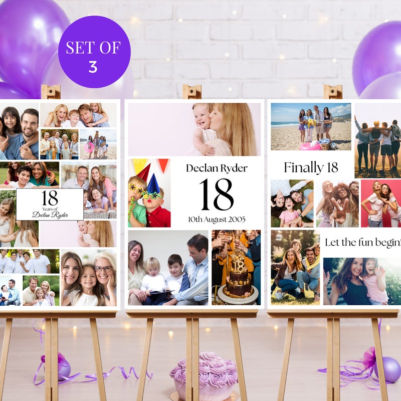 Photo Collage Board - Etsy
