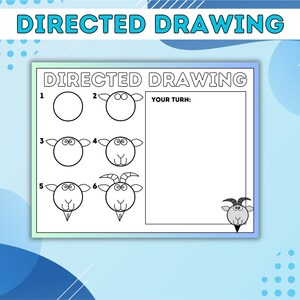 Directed Drawings for Kids, Art Activities for Elementary Students ...