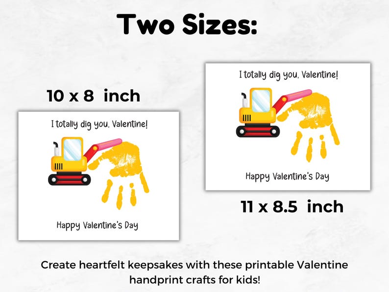 Happy Valentine’s Day Handprint Art – DIY Kids Valentine Craft, Toddler ...