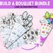 Mother's Day Build a Bouquet Kid Craft, Mother's Day Printable Craft ...