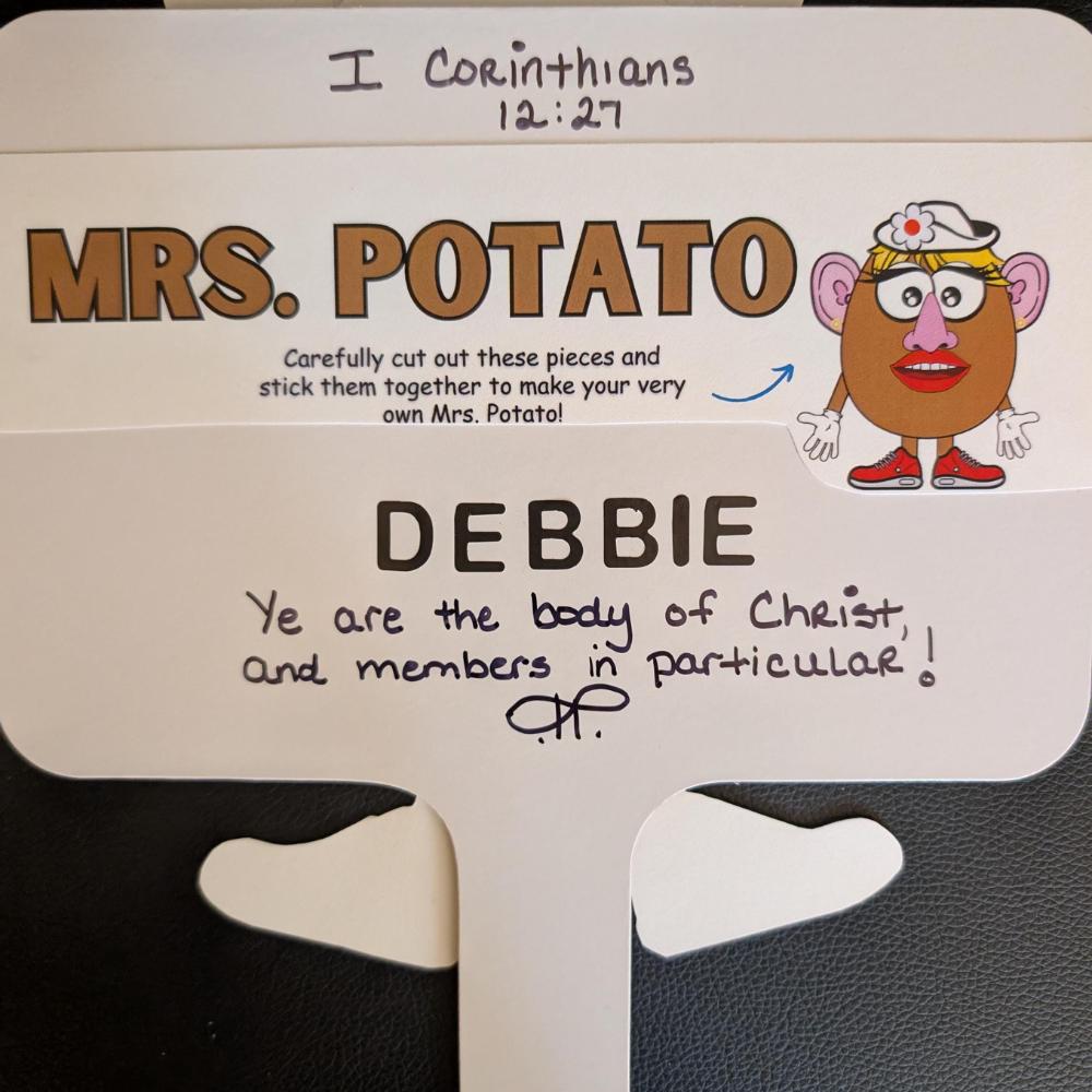Build A Mr Potato and Mrs Potato Craft, Accessories Dress up Paper Doll ...