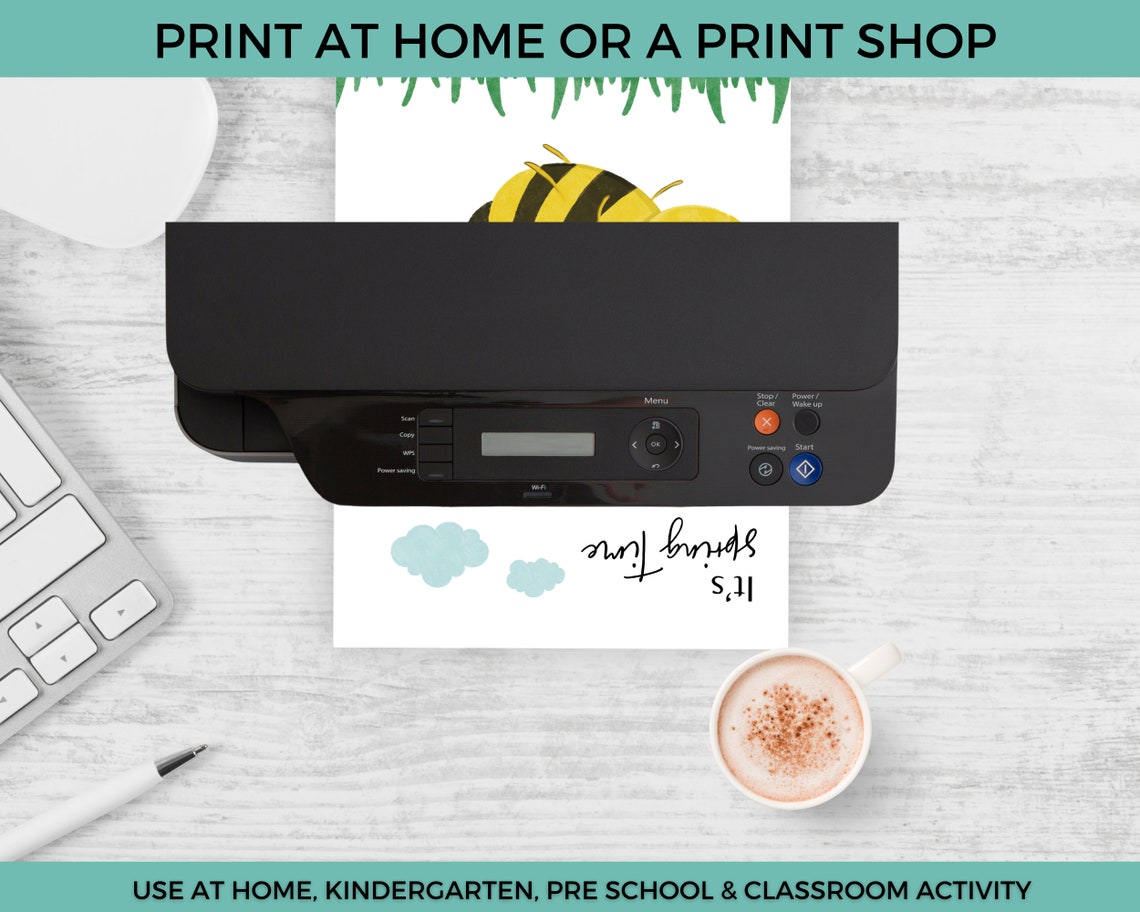 Spring Handprint Art Craft, Memory Art Keepsakes, Preschool Daycare ...