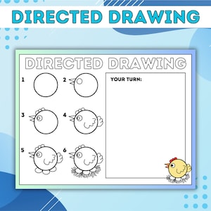 Directed Drawings for Kids, Art Activities for Elementary Students ...