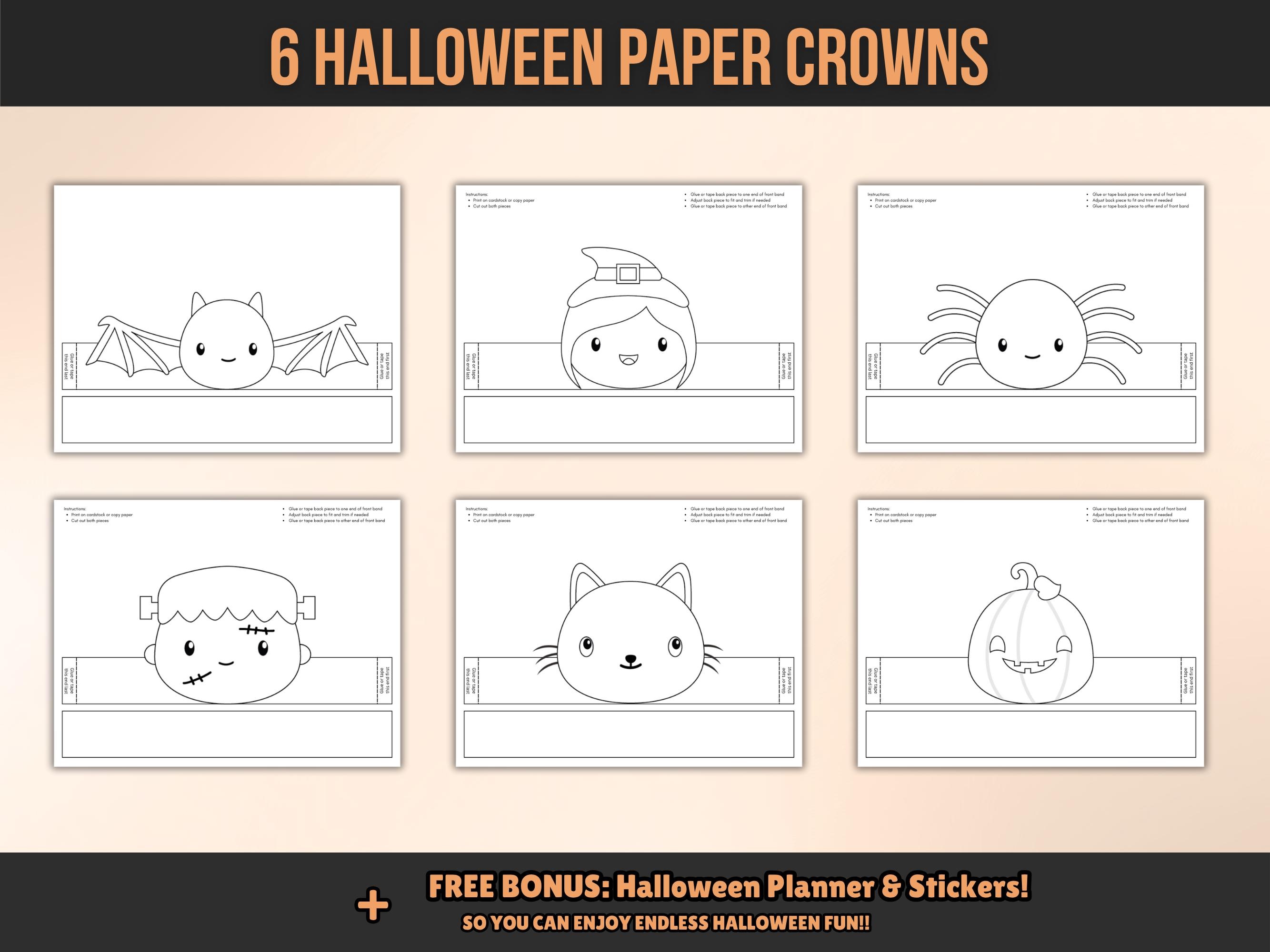 Ultimate Halloween Printable Bundle, Crafts and Activities, Scavenger ...
