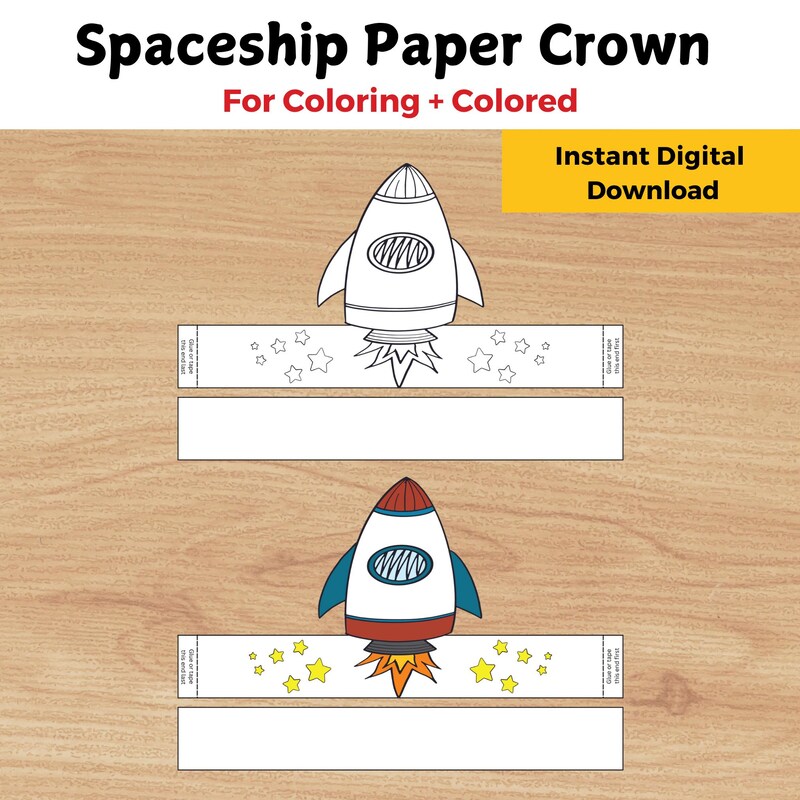 Printable Crown Template - Etsy