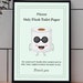 Flush Toilet Paper Digital Poster in JPG File - A3 + "flush Toilet ...