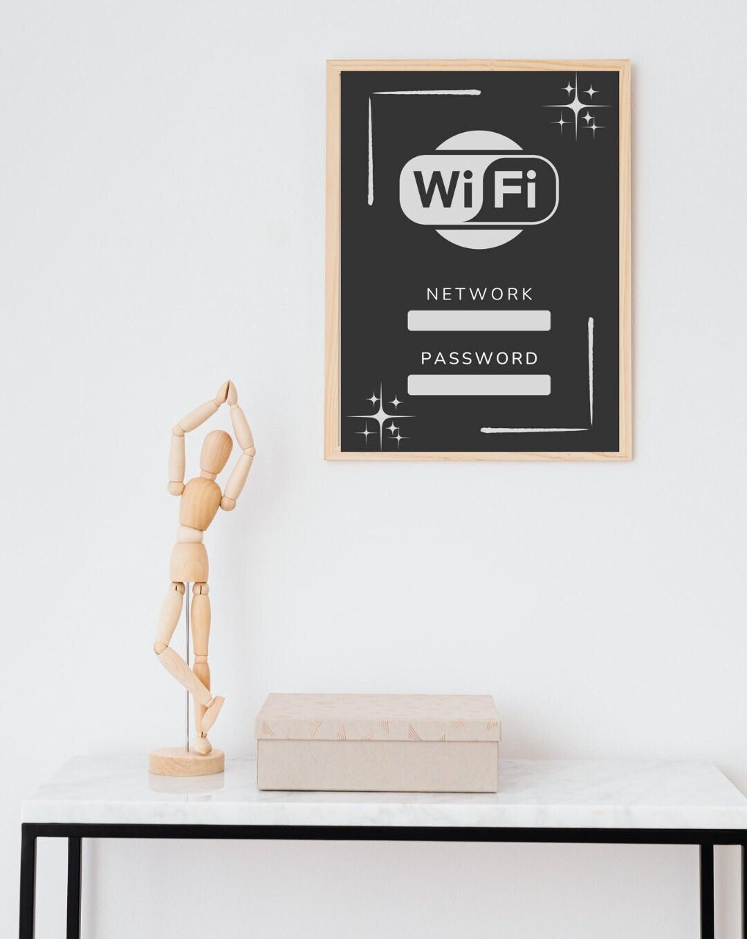 Wifi Password Printable, Wifi Sign, Wifi Password Download, Wifi ...