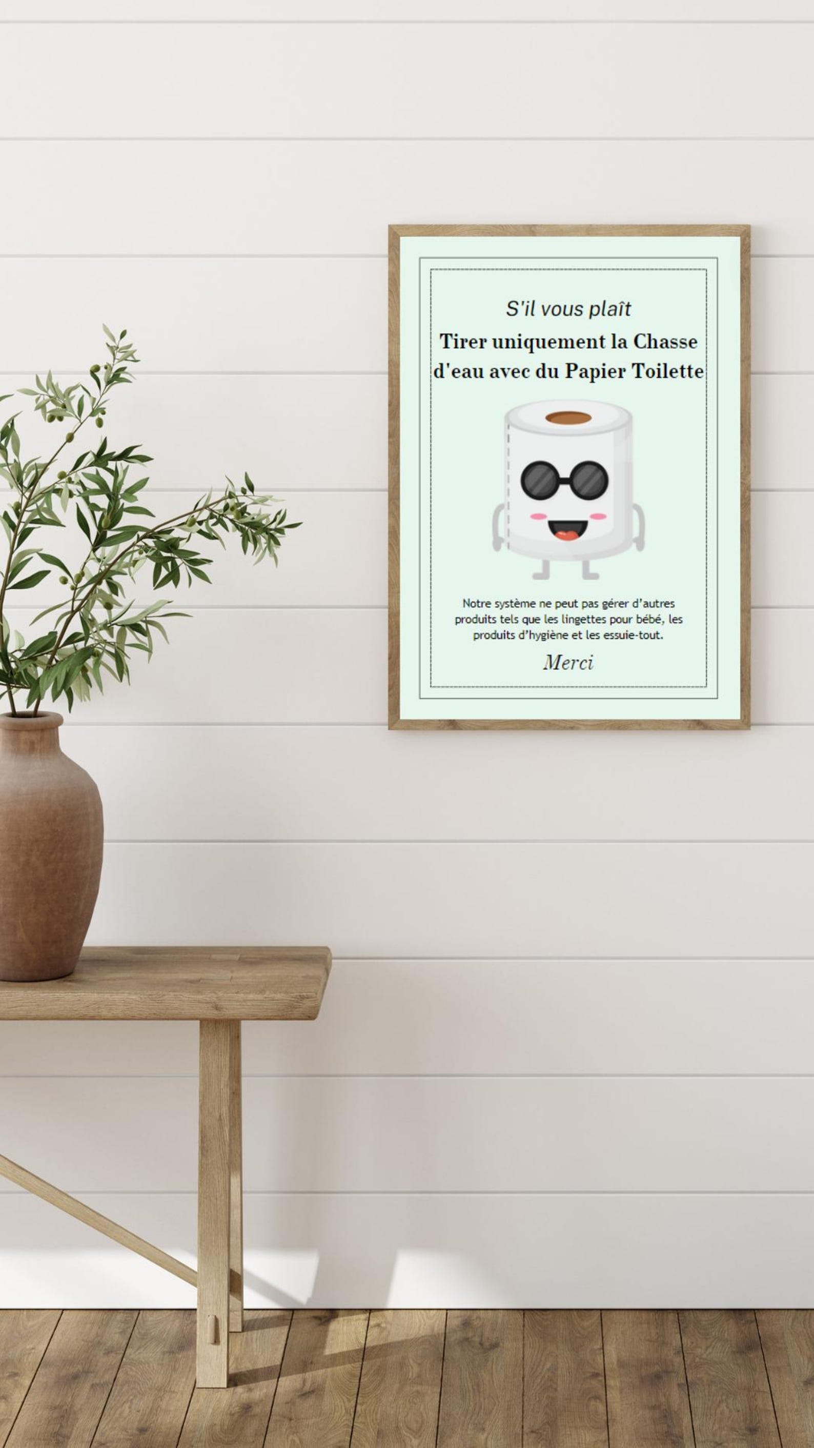 Flush Toilet Paper Digital Poster in JPG File A3 flush Toilet Paper ...