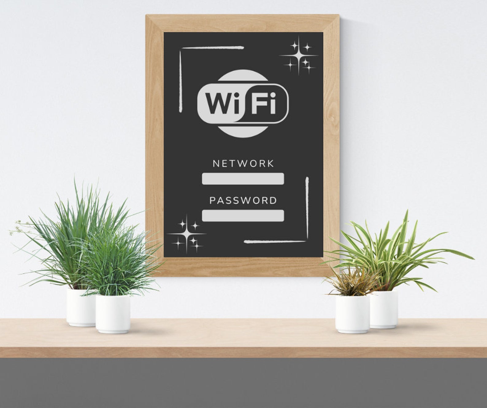 Wifi Password Printable, Wifi Sign, Wifi Password Download, Wifi ...