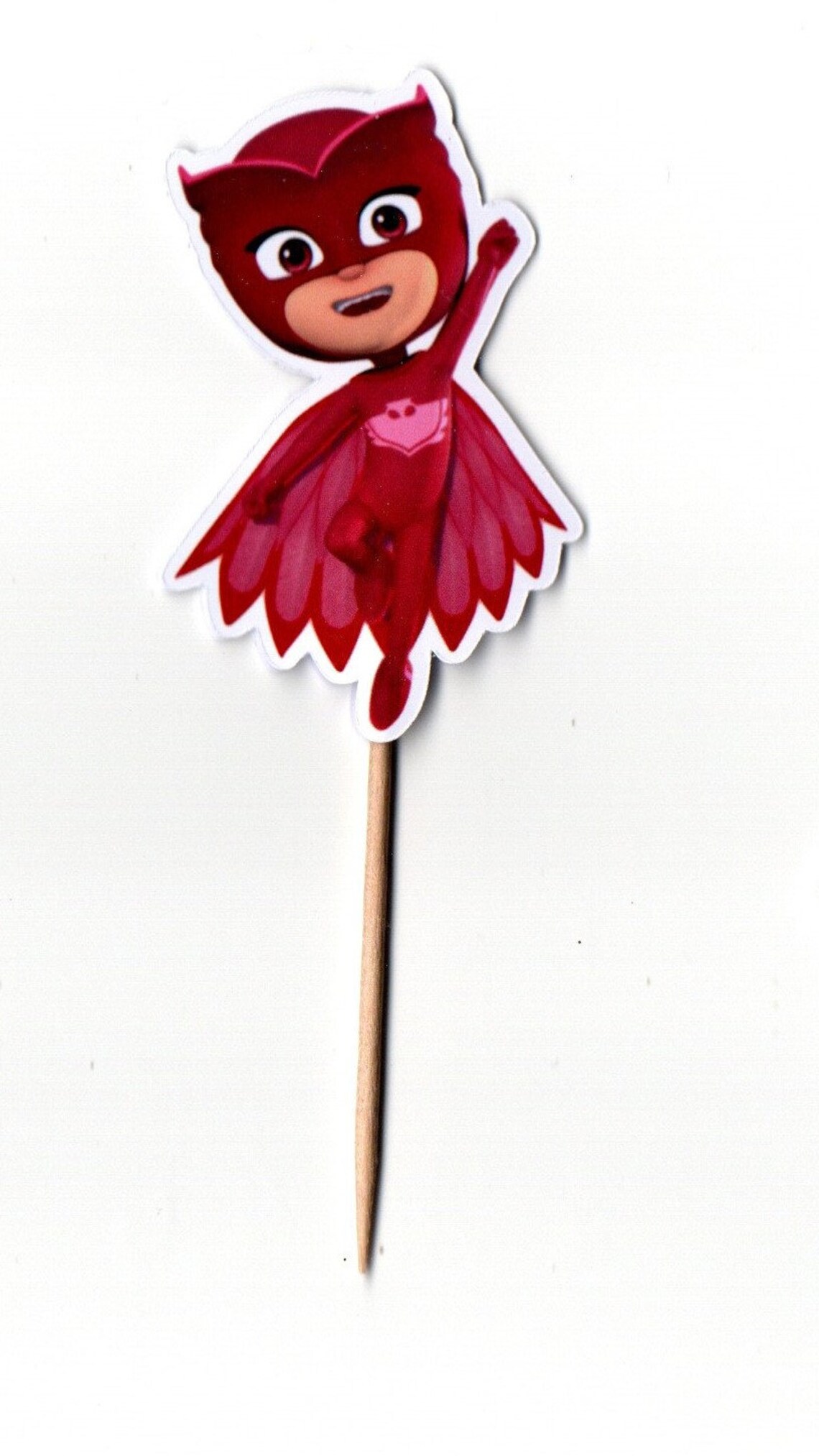 Mask Kid Toppers, Cartoon Cupcake Toppers, Mask Cake Topper, 12 Double ...