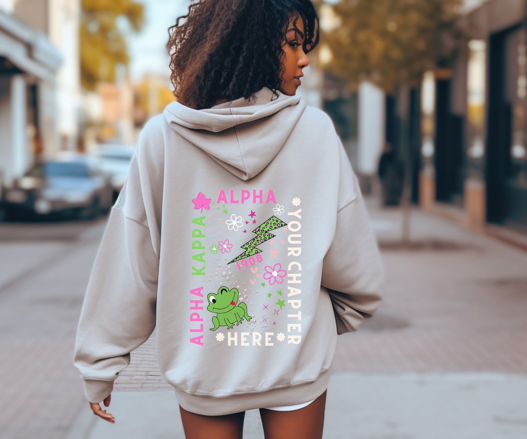 Personalized AKA Sweatshirt | AKA Sweater | Line Sister Sweater | Alpha ...