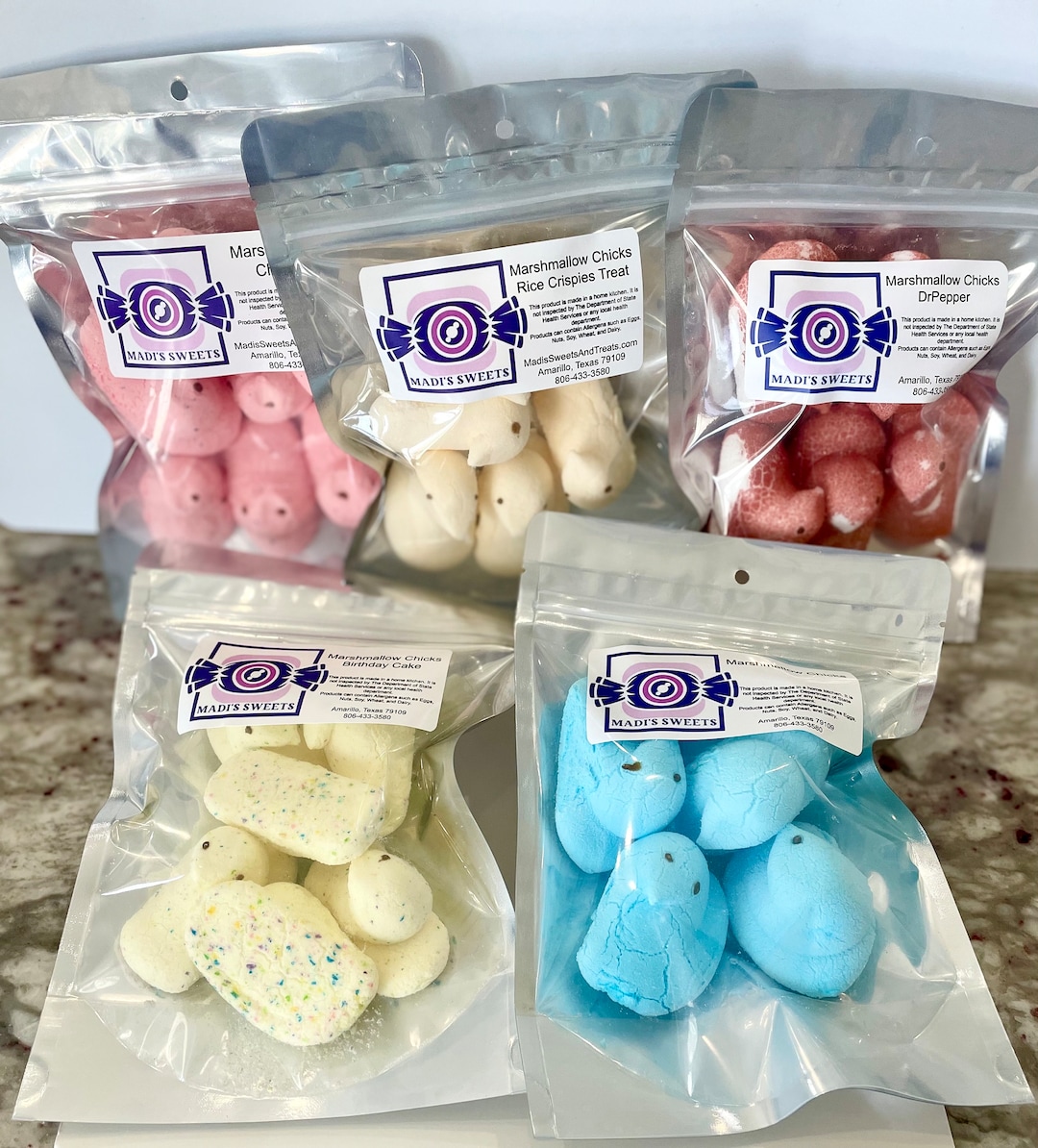 Freeze Dried Marshmallow Chicks – Easter Peeps Candy - Etsy