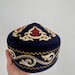 Handmade Skull Cap. Kazakh Traditional Hat, Kyrgyz Skullcap. Tubeteika ...