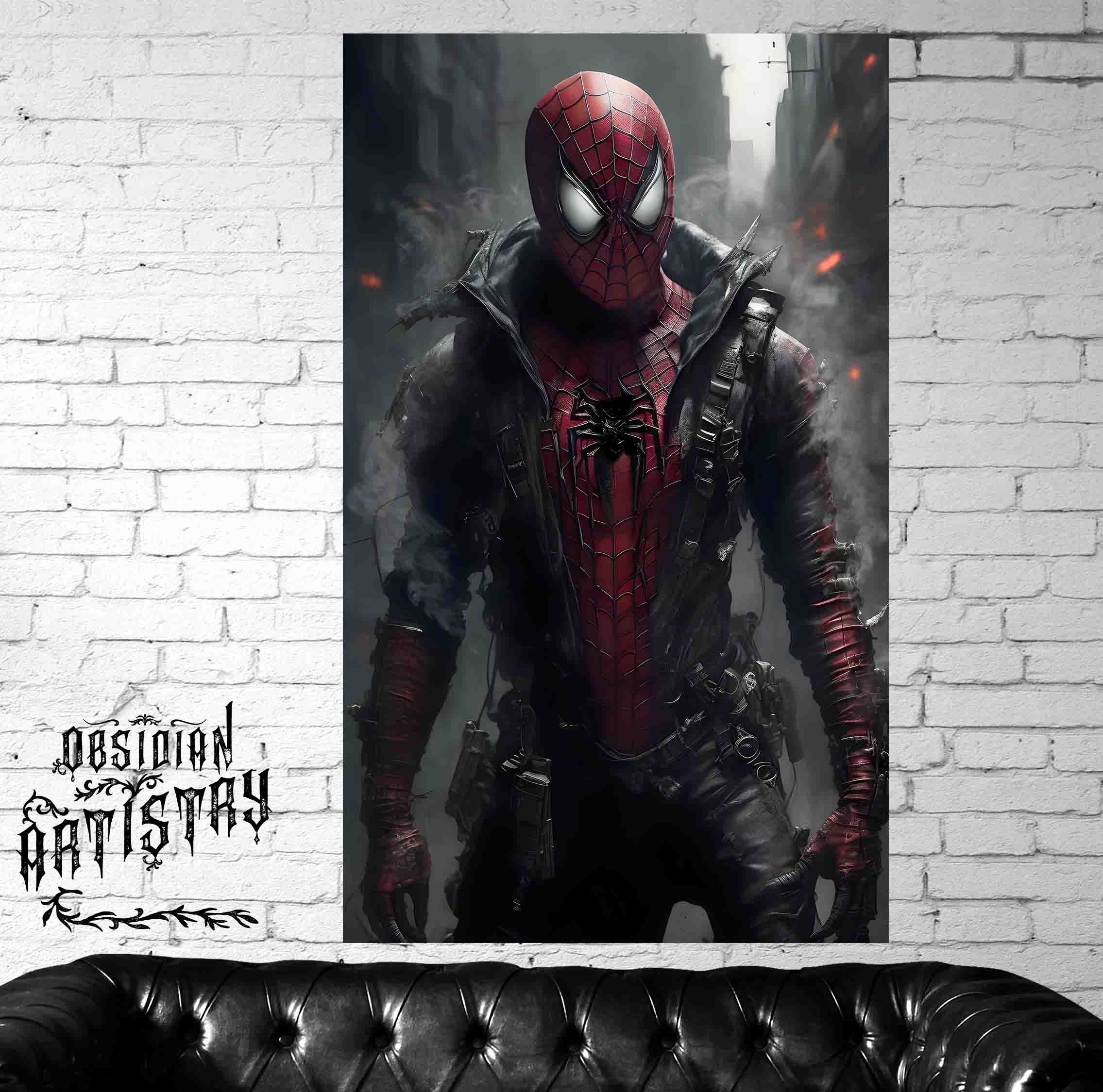 Poster Apocalyptic Spider Man High Quality Poster Large and Small Sizes ...