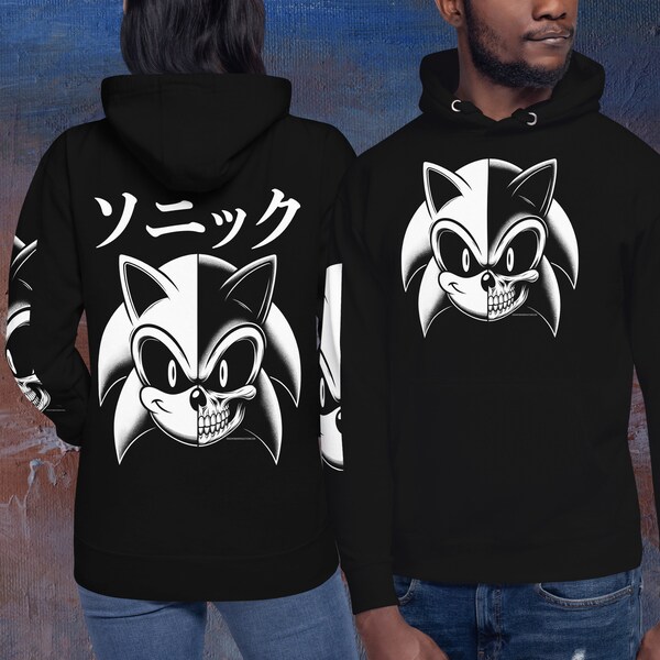 Sonic the Hedgehog Hoodie - Etsy UK