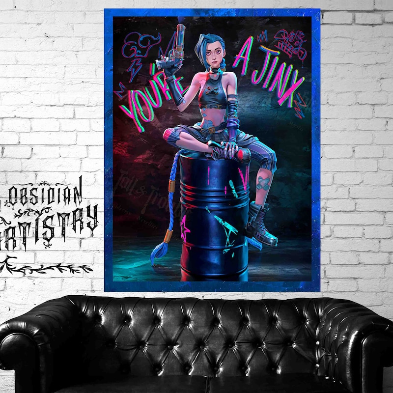 Jinx Wanted Poster - Etsy