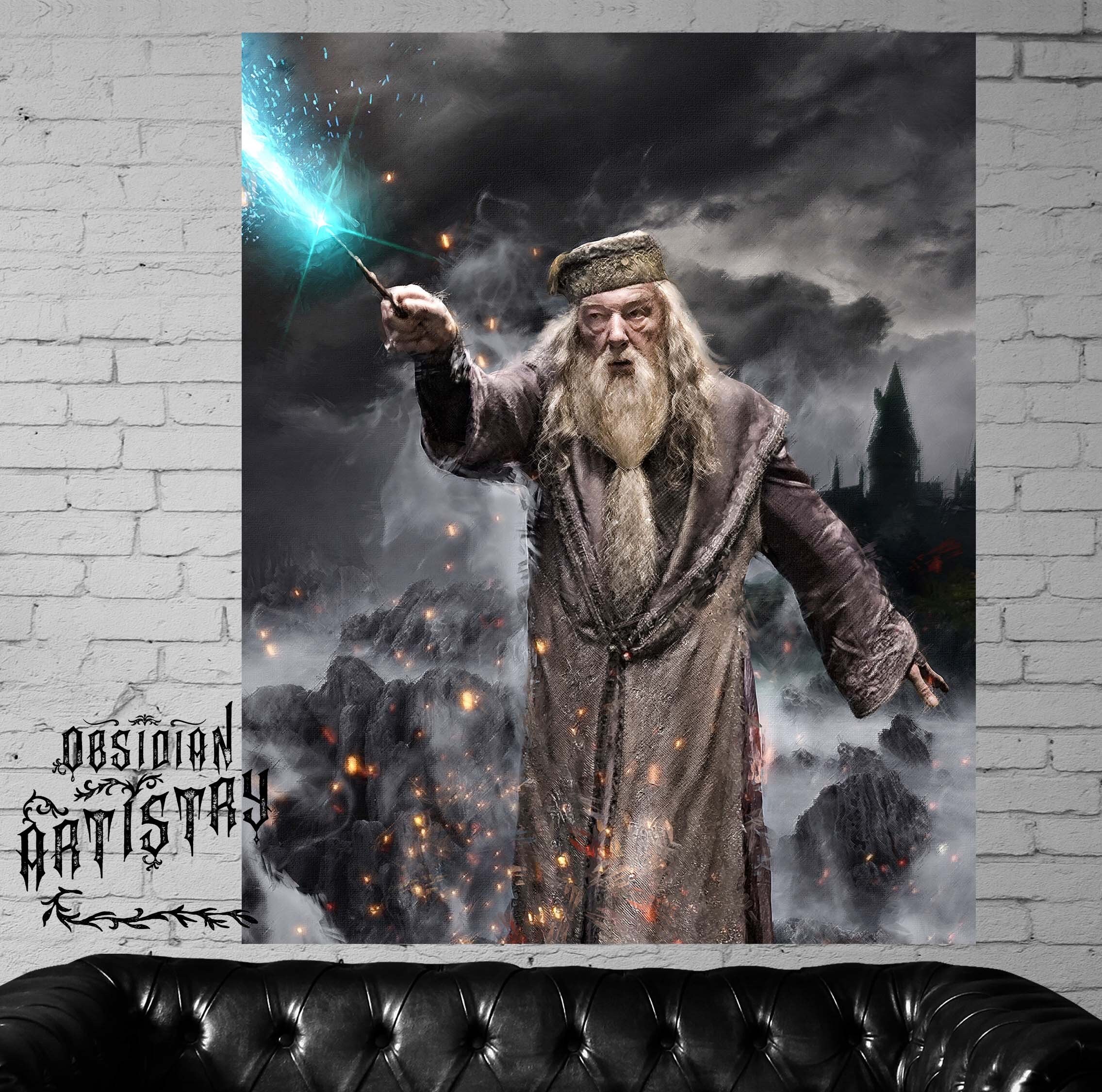 Headmaster Portrait Fine Art Print Hogwarts Professor - Etsy
