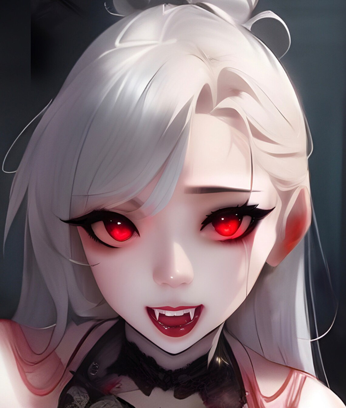 Poster Vampire Blood Countess Erotic Original Anime Art High-quality ...