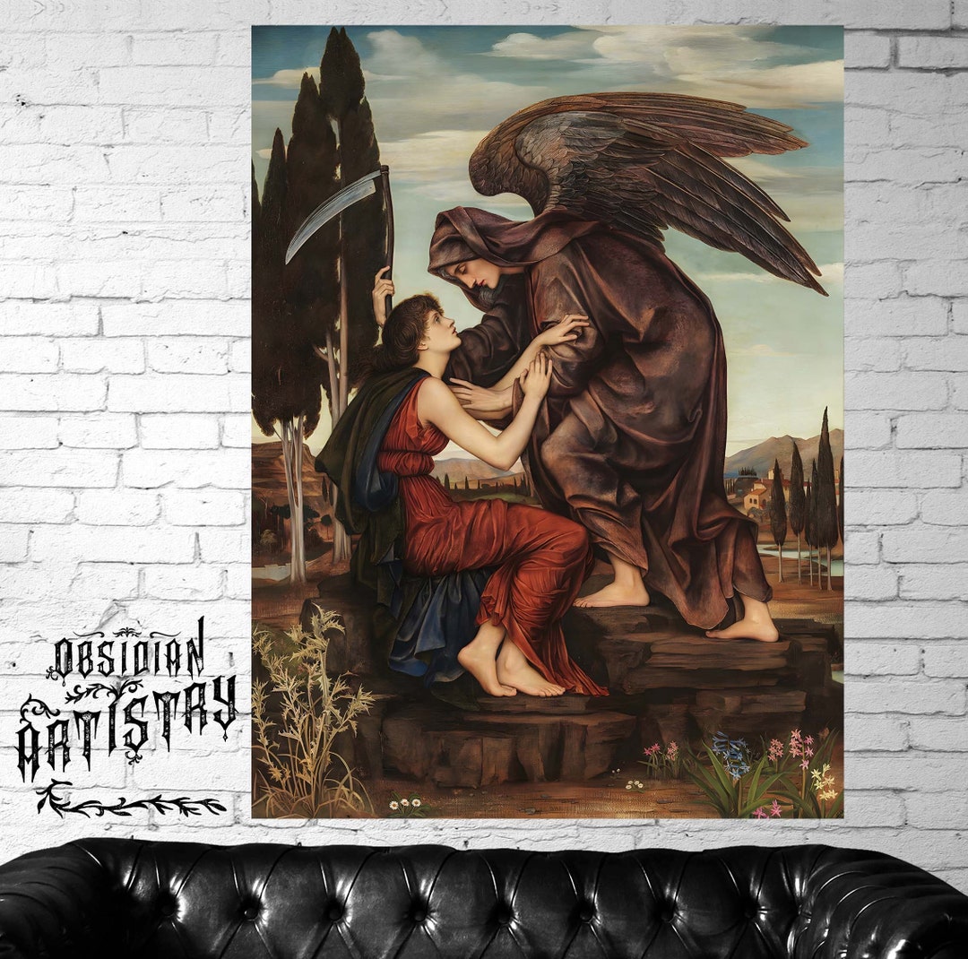 Angel of Death Art Poster High Quality Large and Small Sizes Dark Art ...