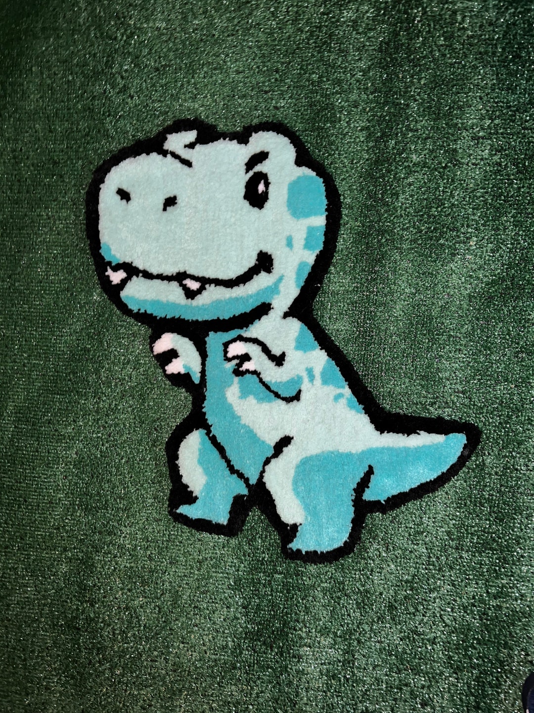 Dinosaur Rug, Handmade Tufted Dinosaur Rug, 2023 Wall Decor, Tufted ...