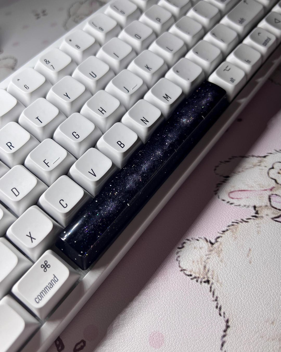 Galaxy Outer Space Keycap • OEM Profile Spacebar • Ready-to-ship ...