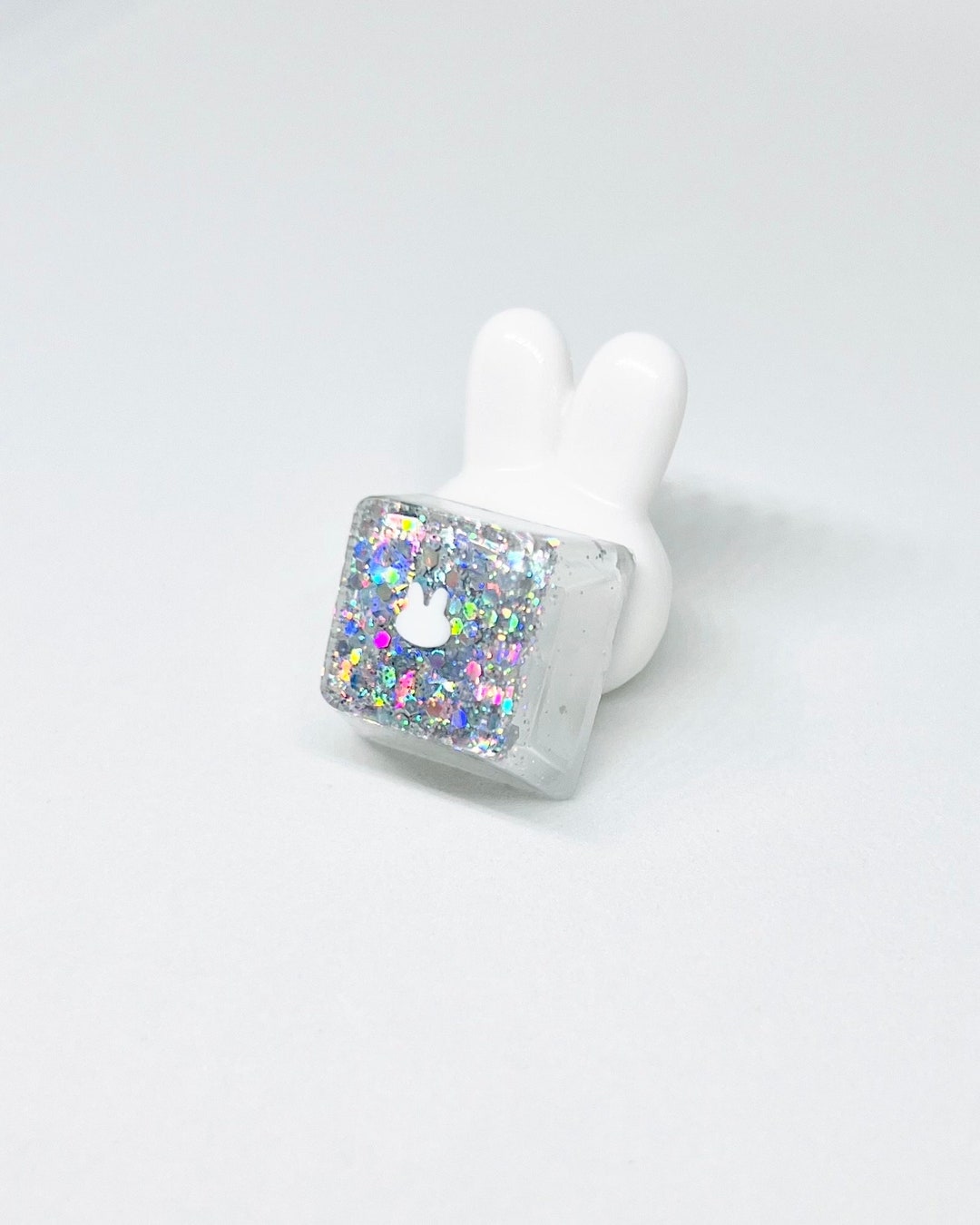 Sparkle Bunny Keycap OEM R4 Profile Esc or F-key Ready-to-ship Backlit ...