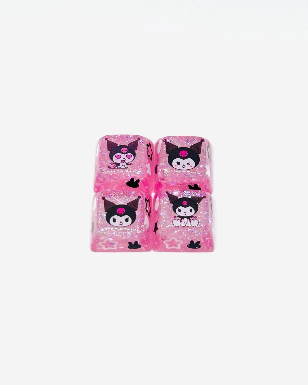 Kuromi Keycap XDA Profile Ready-to-ship Sanrio Backlit Kawaii Artisan ...