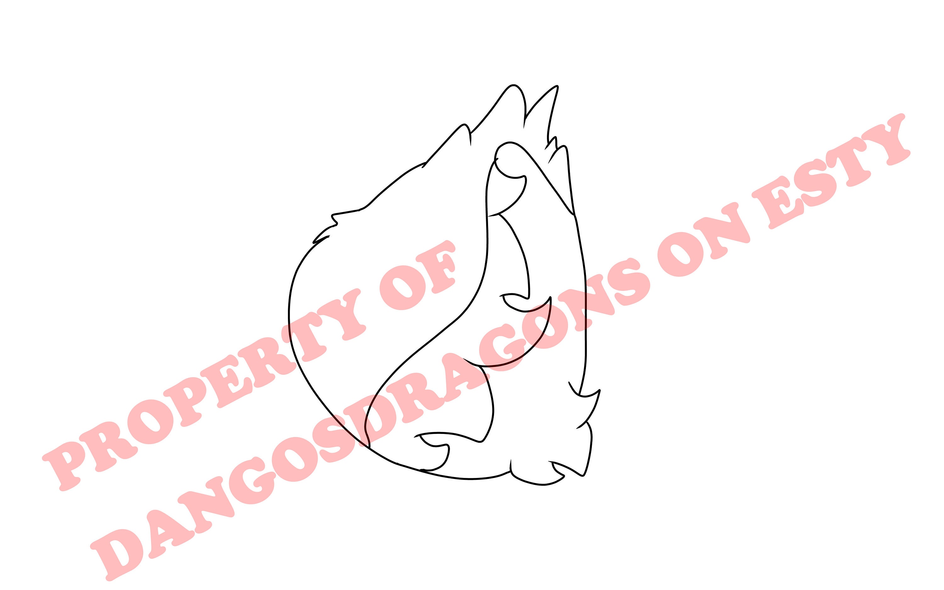 Printable Custom Paper Dragon Puppet Cutout DIY Colorable Printable - Etsy