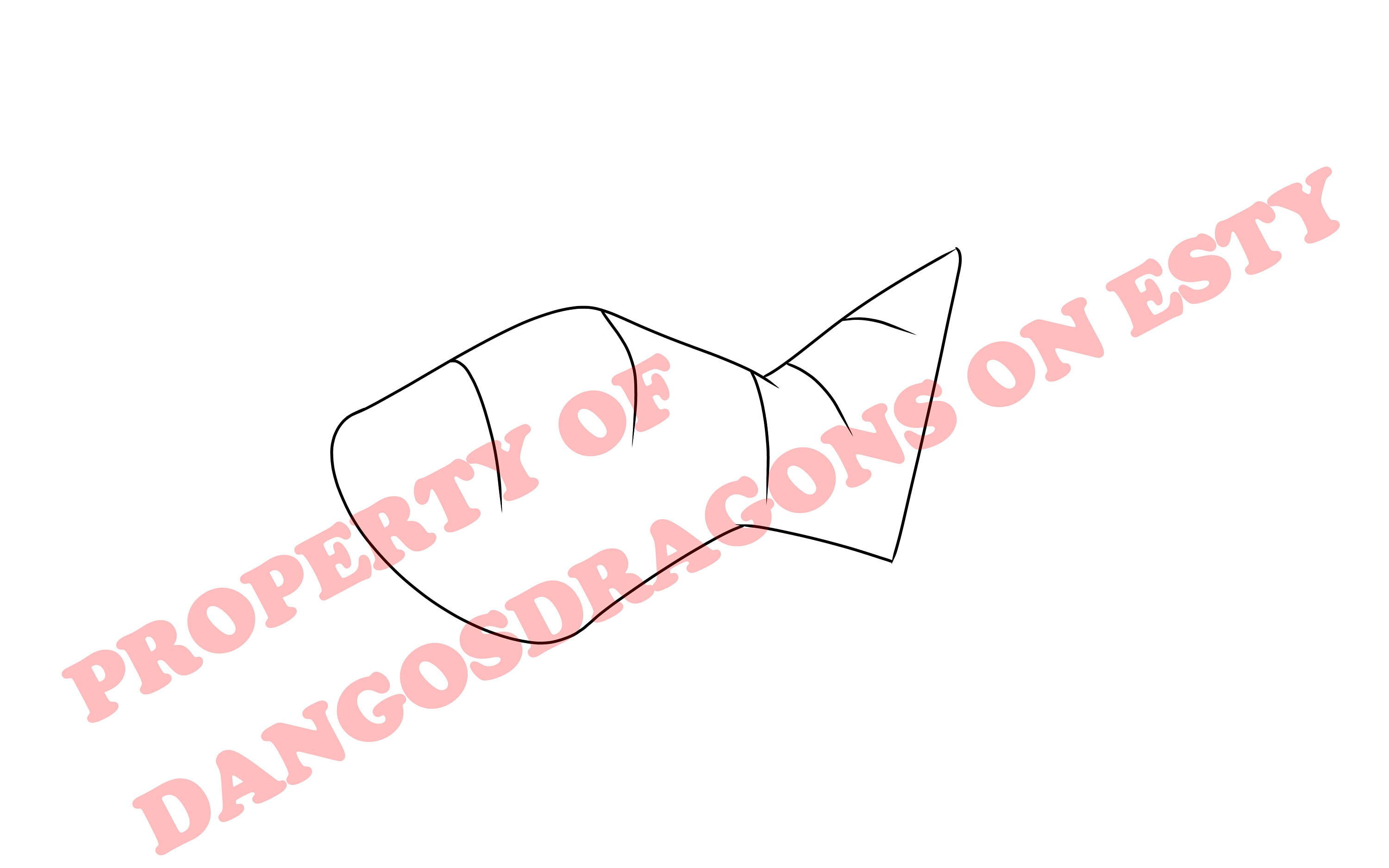 Printable Custom Paper Dragon Puppet Cutout DIY Colorable Printable - Etsy