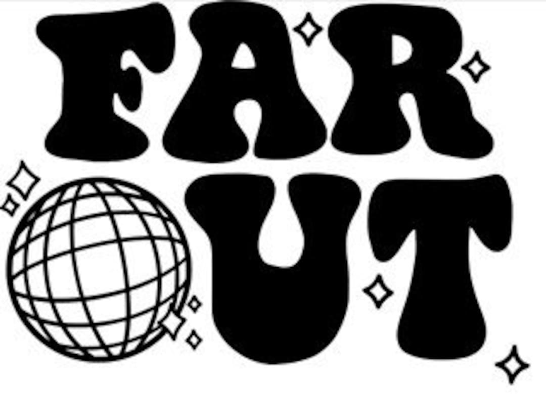 Far Out Vinyl Decal - Etsy