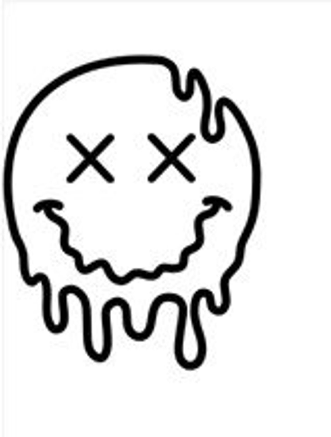 Melting Smiley Face 4 - Etsy