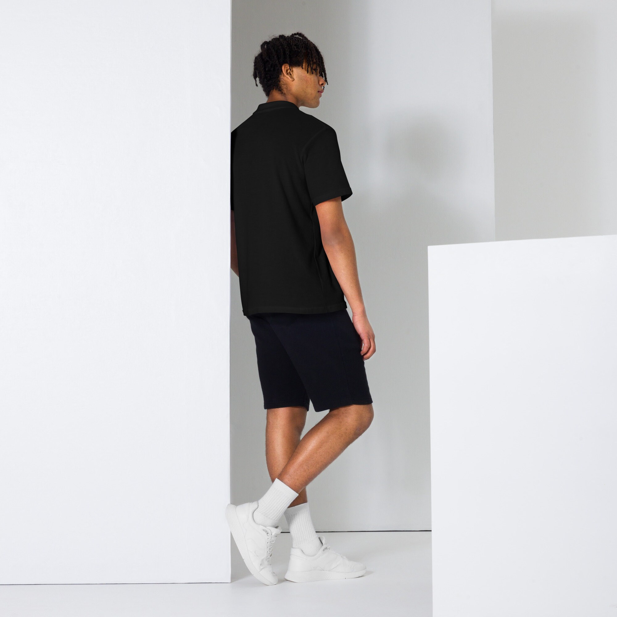 Japanese Hiragana "rikishi" Men's Premium Polo | Minimalist ...