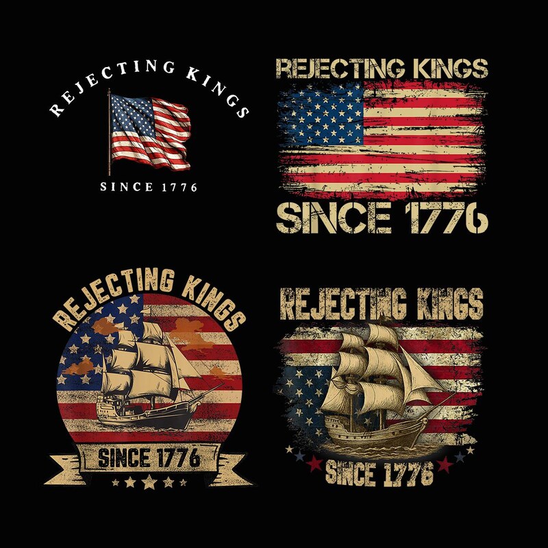 No Kings Svg Files - Etsy