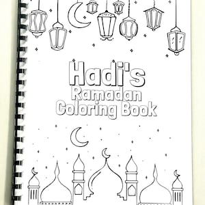 Ramadan Coloring Book - Etsy