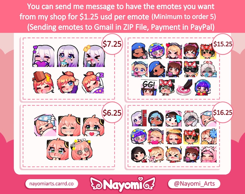 Overwatch 2 / D.VA 23 Emotes / Full Pack / D.VA Emotes / Overwatch 2 ...