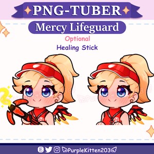 Overwatch 2 / Mercy Lifeguard Pngtuber / Mercy Lifeguard Overwatch 2 ...