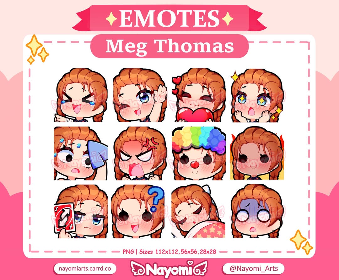 Dead by Daylight / Meg Thomas 12 Emotes / Pack 1 / Dead by Daylight ...