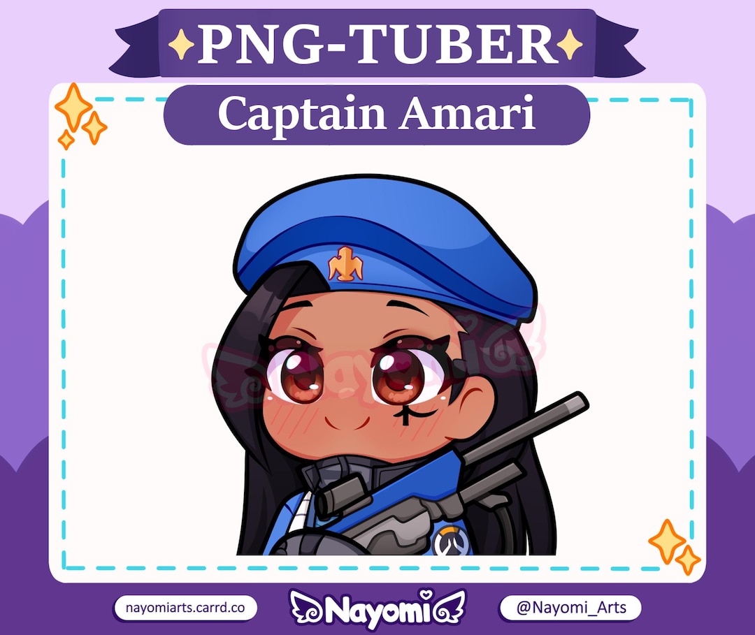 Overwatch 2 / Ana Pngtuber / Captain Amari Overwatch 2 / Twitch ...