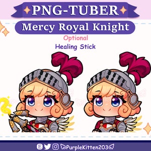 Overwatch 2 / Mercy Royal Knight Pngtuber / Mercy Royal Knight ...