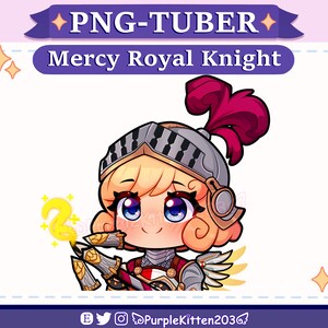 Overwatch 2 / Mercy Royal Knight Pngtuber / Mercy Royal Knight ...