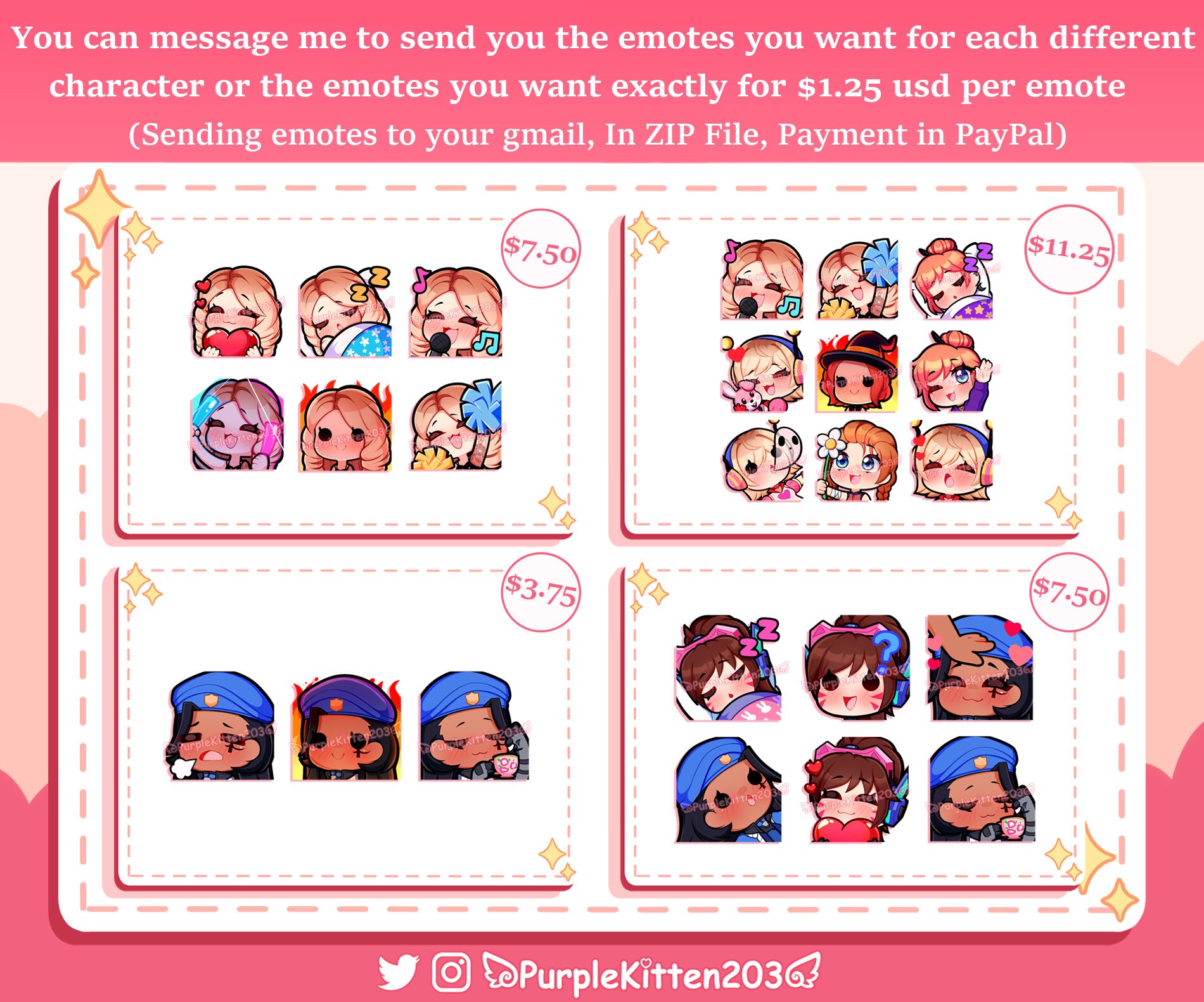 Dead by Daylight / Kate Denson 12 Emotes Pack 1 / Dead by Daylight ...