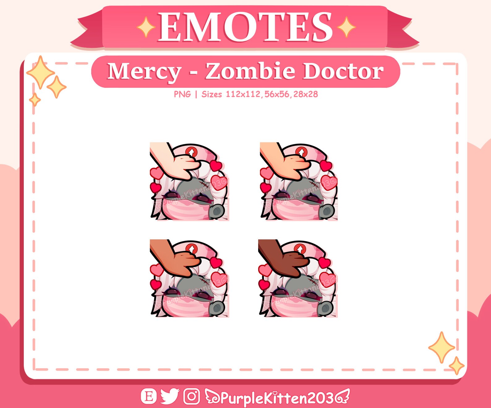 Overwatch 2 / Mercy Emotes / Mercy Zombie Doctor (Instant Download) - Etsy