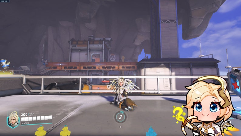 Overwatch 2 / Mercy Pngtuber / Mercy Overwatch 2 / Twitch Streamer ...